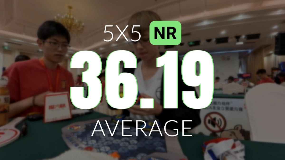 NR [36.19] 5x5 Average // Start of Summer Beijing 2026