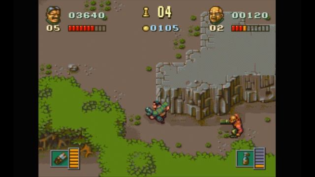 Super Nintendo (Snes) 16-bit The Chaos Engine World 1 The Forest Прохождение