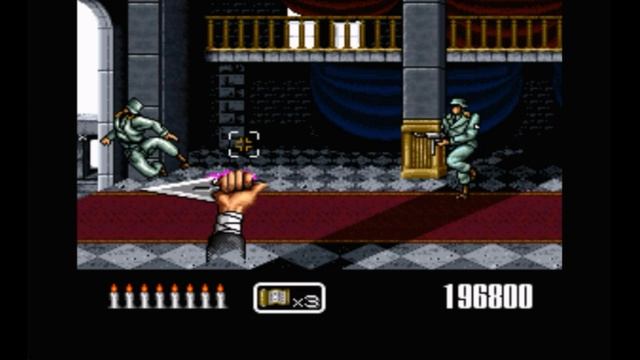 Super Nintendo (Snes) 16-bit Shien The Blade Chaser Stage 3 Прохождение