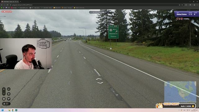 Maddyson - играет в GeoGuessr (США)