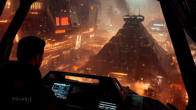 Ambient Space Music Cyberpunk Cinematic 📽️ Atmosphere ｜ Blade Runner-Inspired Soundscape for Sleep-