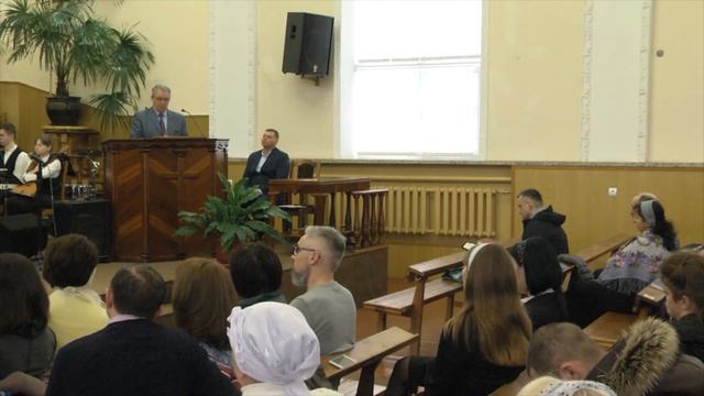 Богослужение в церкви Благодать 23.02.2020 утреннее служение