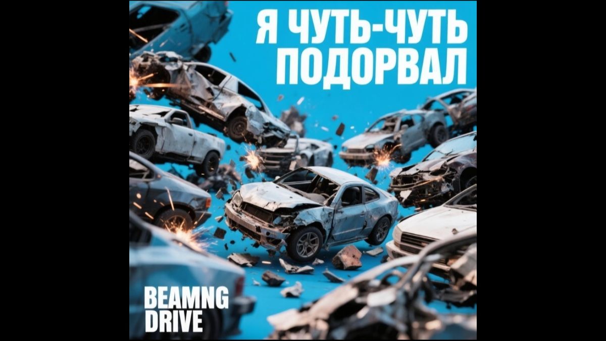 Разрушение машин в beamng drive
