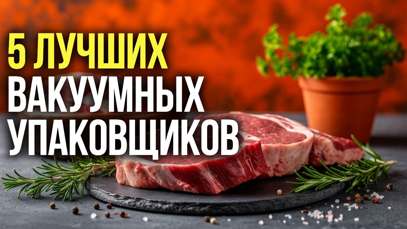 Вакуумные упаковщики 2026: топ‑5 моделей для су‑вид и заготовок на зиму