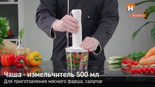 Погружной блендер HOME ELEMENT HE-KP814B