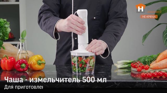 Погружной блендер HOME ELEMENT HE-KP814A