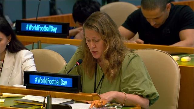 Permanent Representative by Maria Zabolotskaya on the occasion of  World Football Day, May 19, 2026