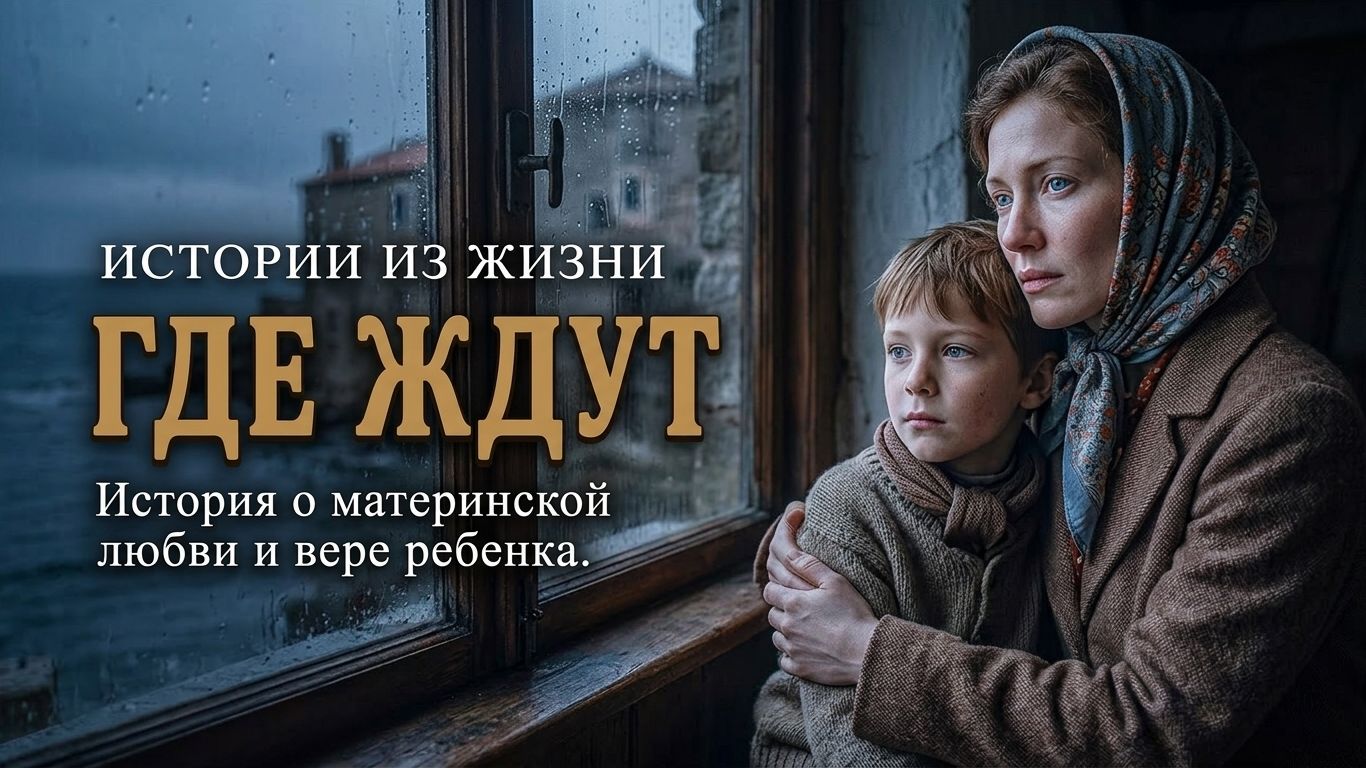 «ТАМ, ГДЕ ЖДУТ». История о материнской любви и детской вере. Слушать аудио рассказы