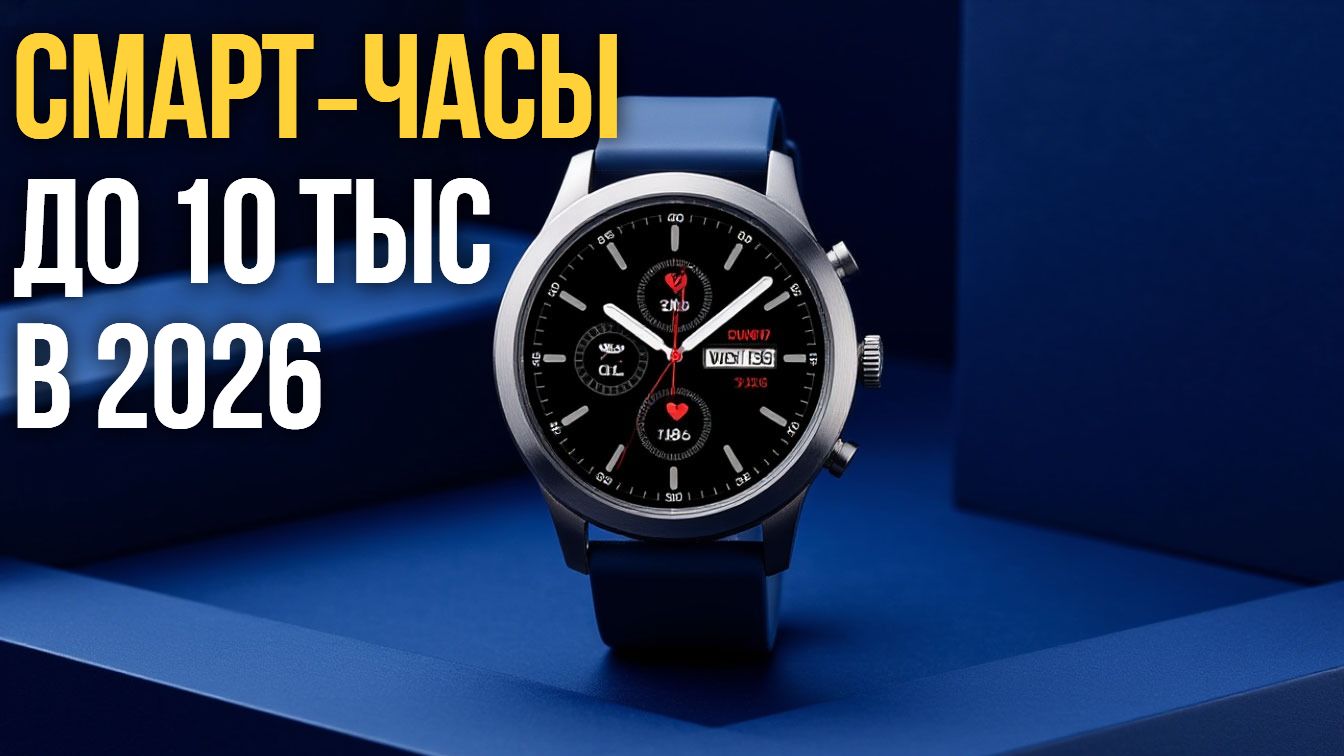 Смарт‑часы до 10 000 руб. в 2026: топ‑5 бюджетных моделей с GPS