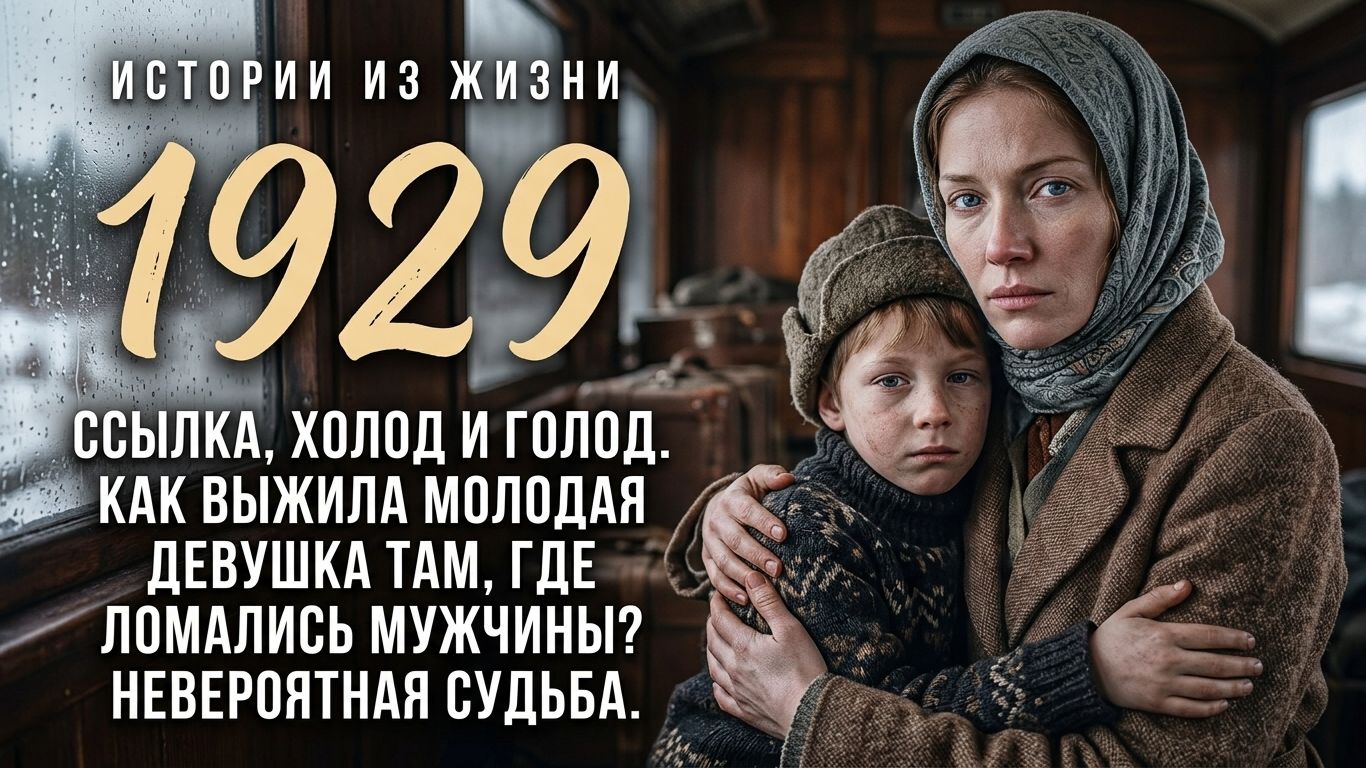 «1929»  Как молодая девушка выжила там, где ломались мужчины?  Слушать аудио рассказы
