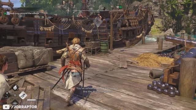 Первый взгляд на новую миссию в Assassin's Creed Black Flag Resynced... (AC Black Flag Resynced)
