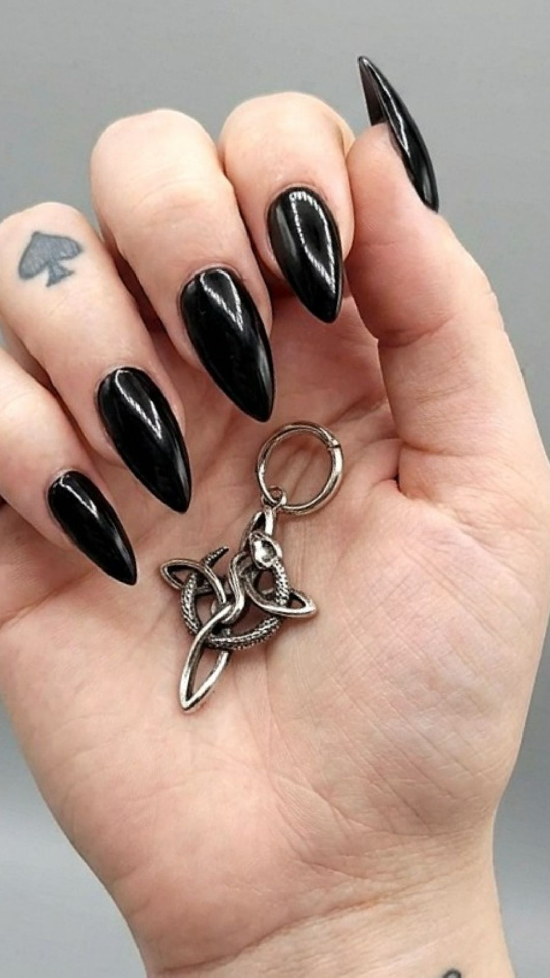 Серьги-конго "Мифические змеи" от StarfallShop
