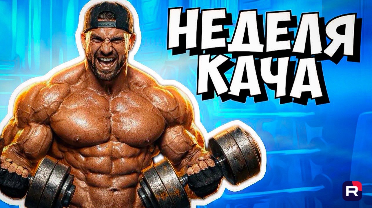 Недельный кач | Тренировка на неделю | Как накачать грудь спину руки плечи ноги | Тренировка