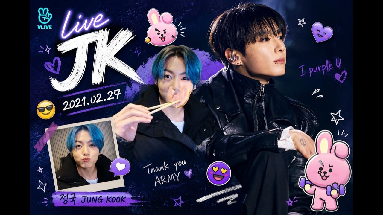 VLIVE live JK  2021.02.27