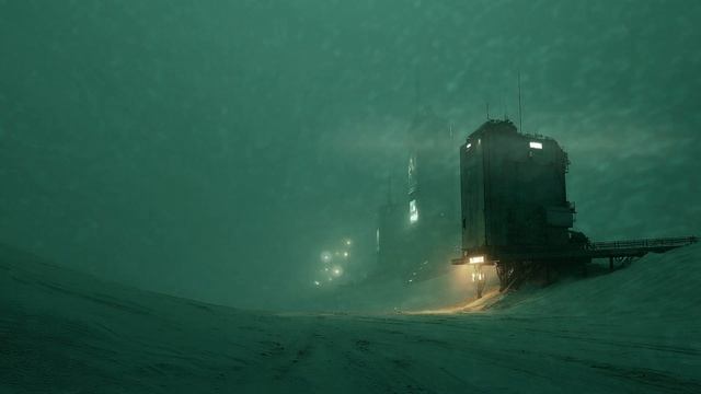 Blizzard Dystopian Ambient ☢️ Post-Earth Soundscape