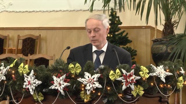 Богослужение в церкви Благодать 12.01.2020