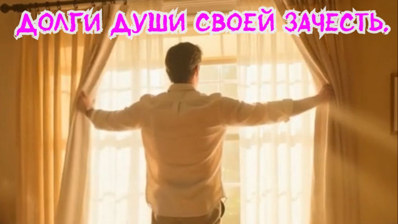 Долги души своей зачесть! Премьера песни!