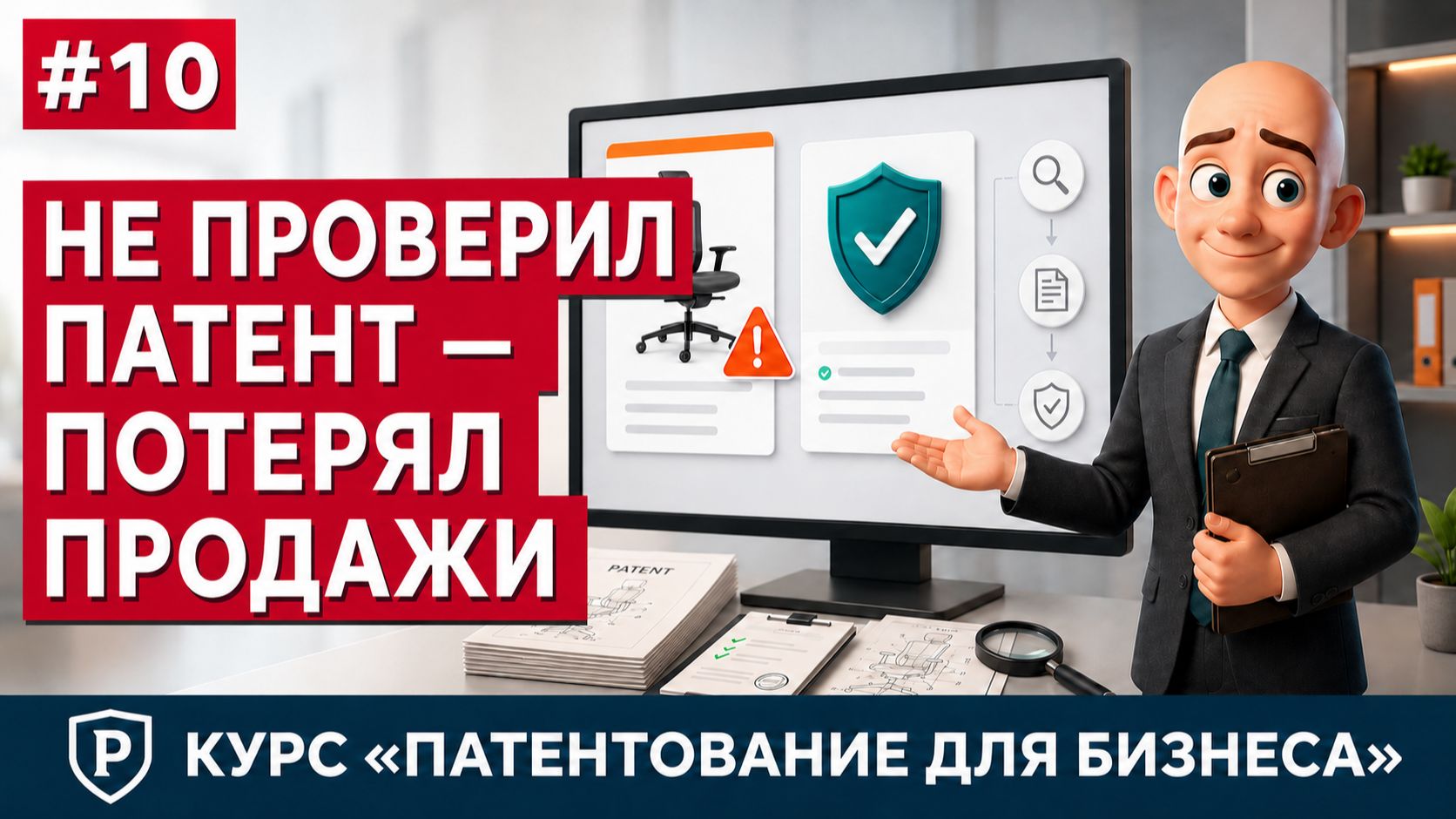 #10 — Патентная чистота и маркетплейсы: как не потерять продажи | Патентование для бизнеса 2026