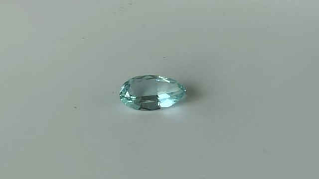Груша аквамарина  6х11 мм
