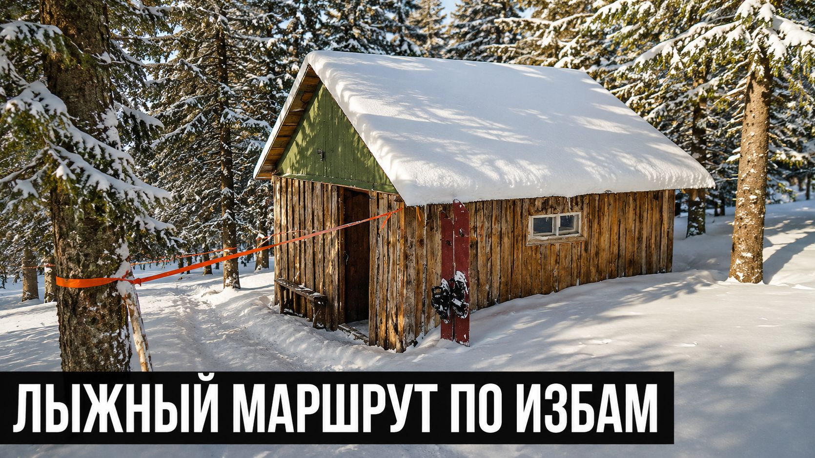 ЛЫЖНЫЙ МАРШРУТ ПО ТАЁЖНЫМ ИЗБАМ НА УРАЛЕ. БРОСИЛИ СНАРЯЖЕНИЕ В ЛЕСУ. ИЗБА ПОД ГОРОЙ ИРЕМЕЛЬ