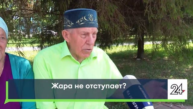 Жара не отступает