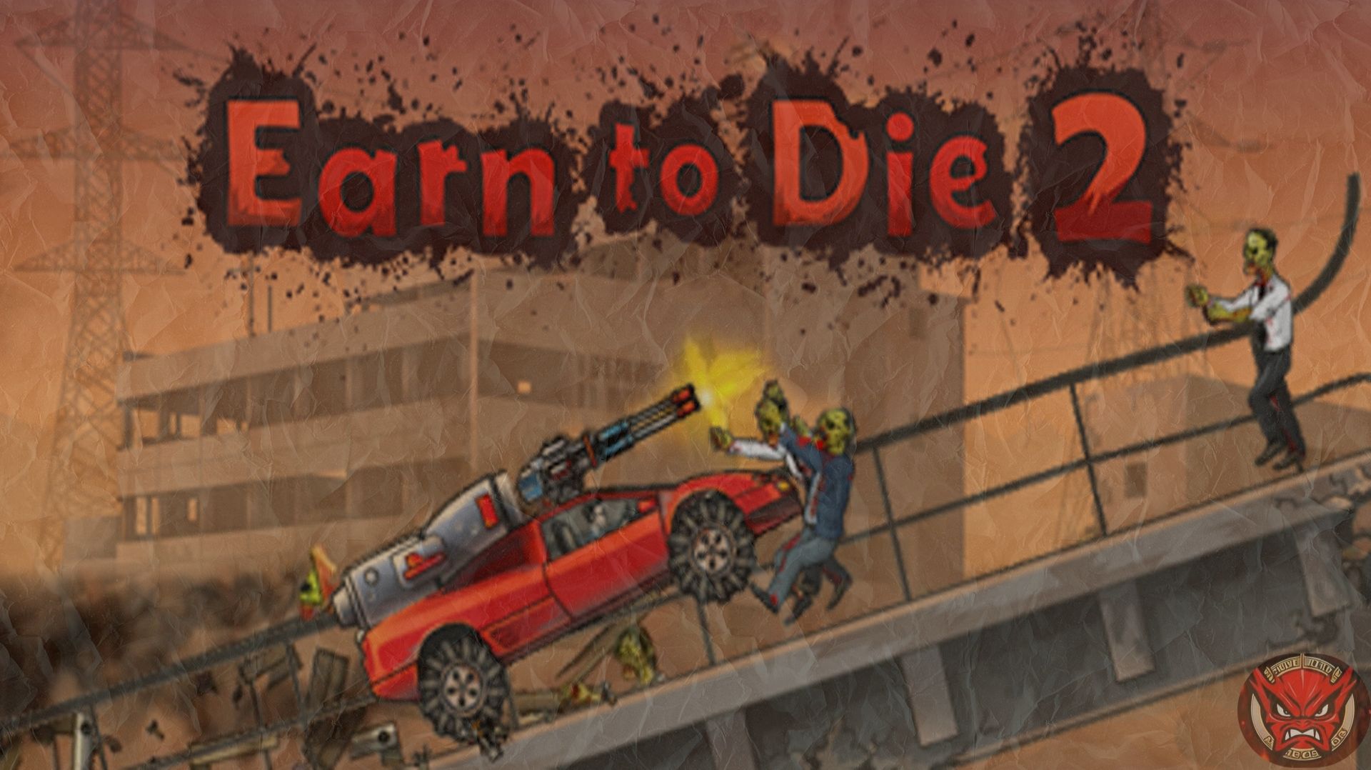 ⭐Earn to Die 2⭐Прохождение 1⭐Топчим Зомби⭐5 мая. 2016 г.⭐