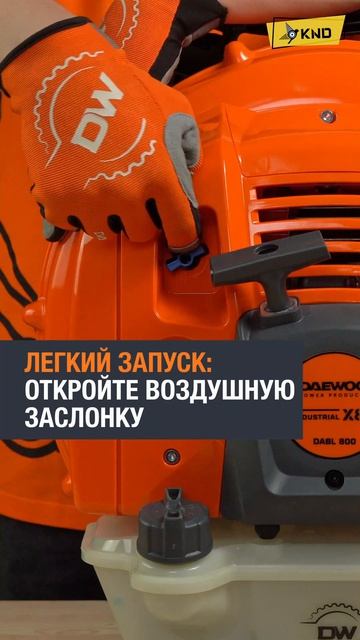 Мощная ранцевая воздуходувка DAEWOO DABL 800 | Купи на Дачу