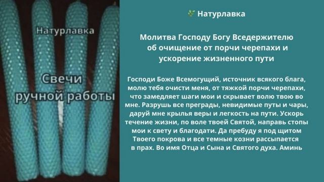 Молитва очищение от порчи черепахи