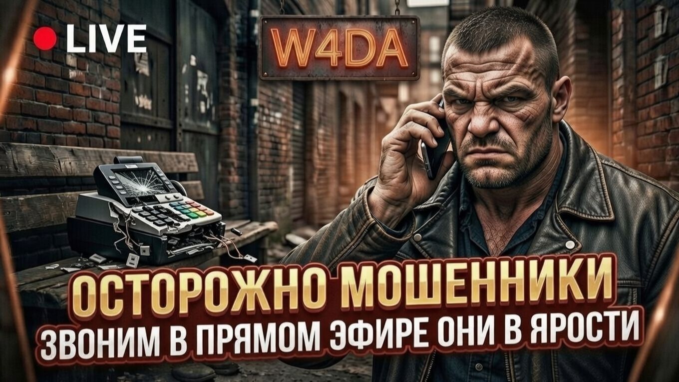 Осторожно, мошенники! Звоним в прямом эфире! Они в ярости.