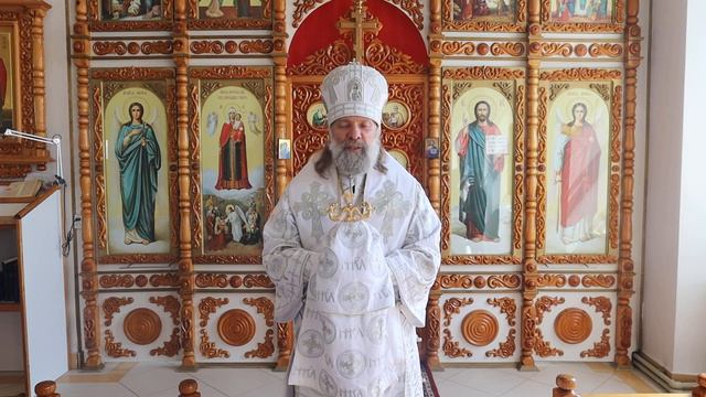 Проповедь епископа Питирима (Творогова) в день праздника Вознесения Господня. 21.05.26.