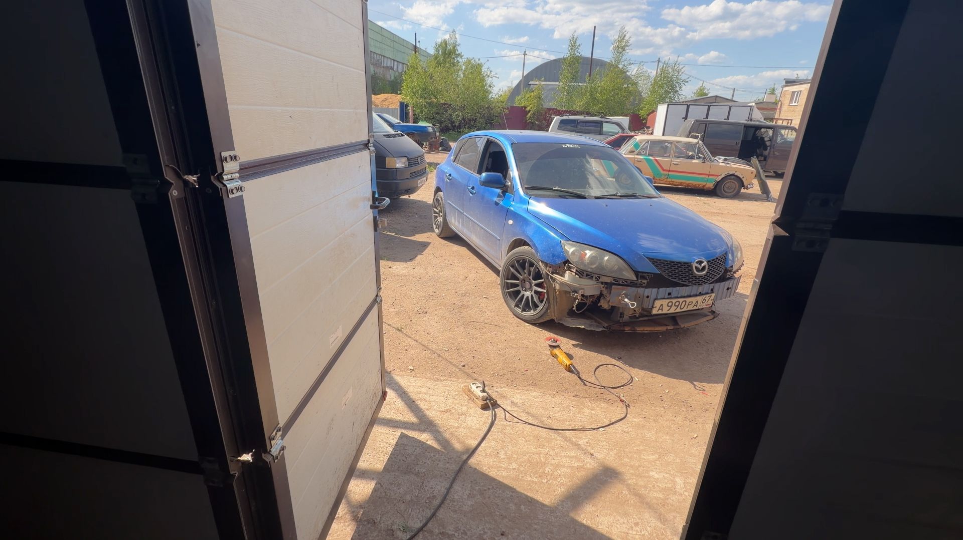 Один день автомаляра, в школе ОНБ