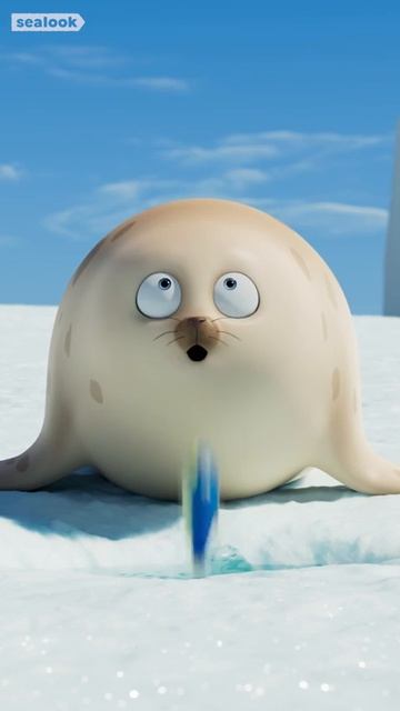 Ритмическая игра тюленя #SEALOOK #шорты