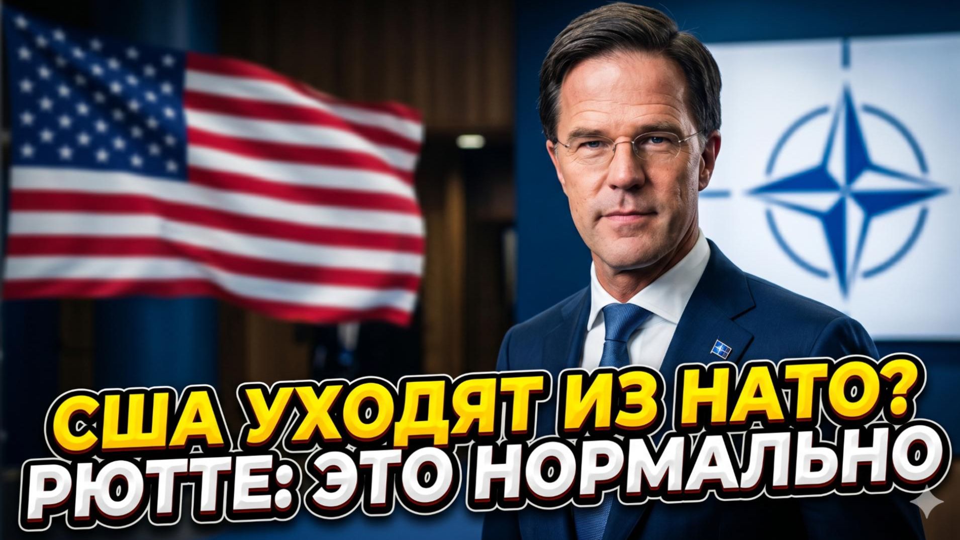 ⚡Себастиан Сас | Шок! Америка выводит войска из Европы. Рютте: «Ничего страшного»