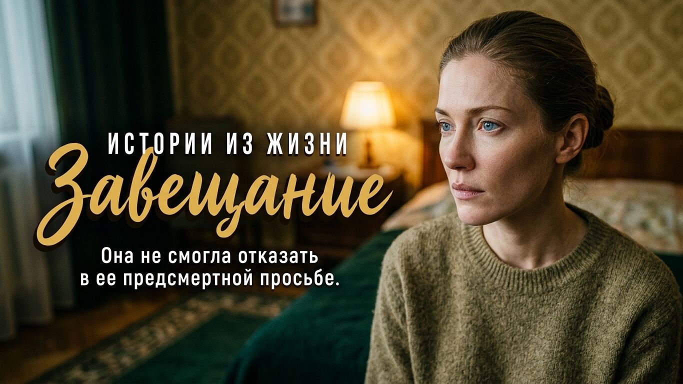 «ЗАВЕЩАНИЕ» Она не смогла отказать в предсмертной просьбе. Слушать аудио рассказы