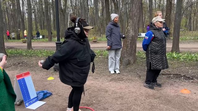 Городские соревнования по петанку