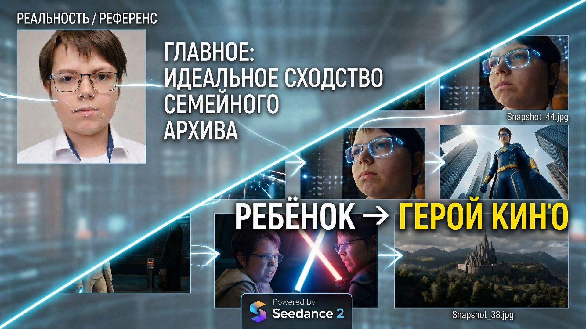 Как создать кино про своего ребёнка за 2 дня? Тестирую Seedance 2