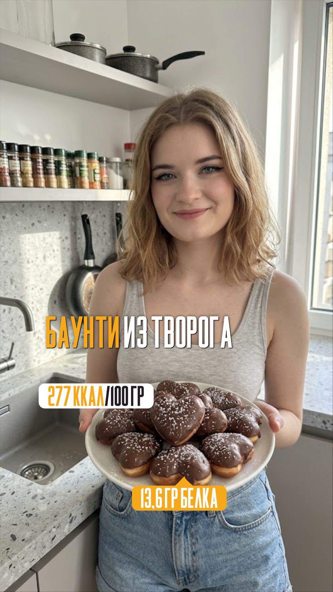 Баунти из творога