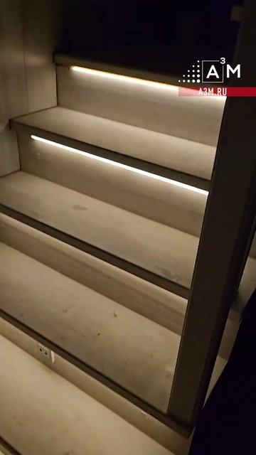 Smart Staircase Lighting  Motion Sensor LED #ledlighting #smarthome #staircaselighting #ambient