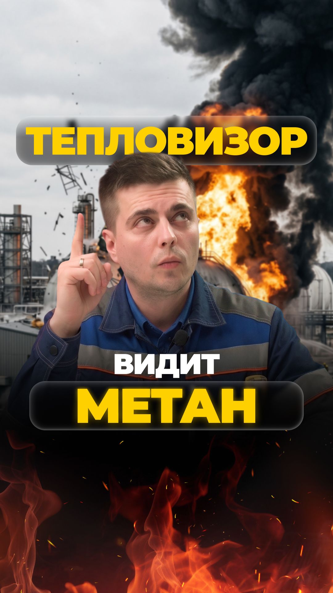 ТЕПЛОВИЗОР И УТЕЧКА ГАЗА!