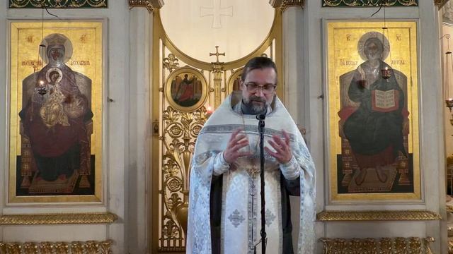 Проповедь иерея Александра Лаврухина в Праздник Вознесения Господня