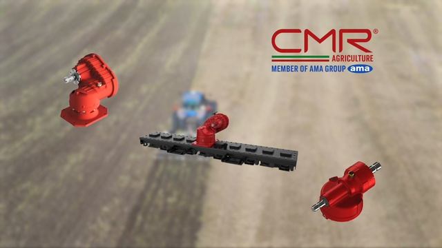 Редукторы CMR для сельскохозяйственной техники, дорожных машин и ЖКХ
