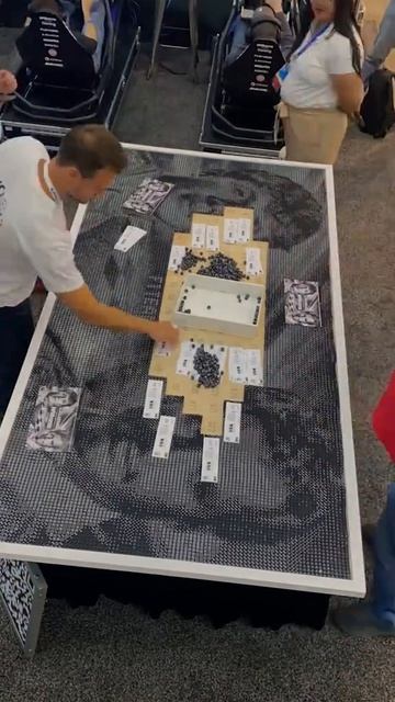 Картина из игровых кубиков. 🎲🎲🎲