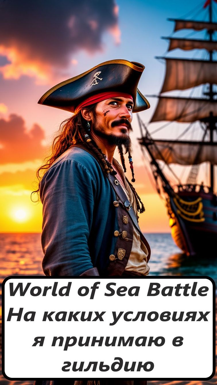 World of Sea Battle На каких условиях я принимаю в гильдию
