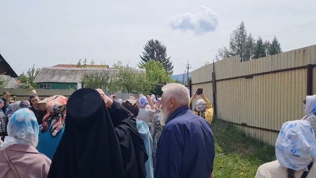 Удивительное знамение увенчало проводы святыни в Арсеньеве
