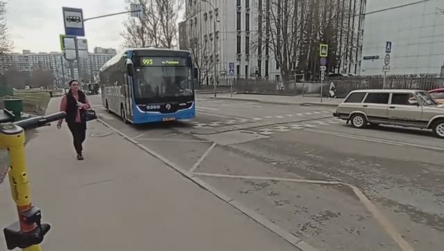Электробус №993 (Старобалаклавская ул. - м. Раменки - Концертный зал Оркестрион) - 01.04.2026