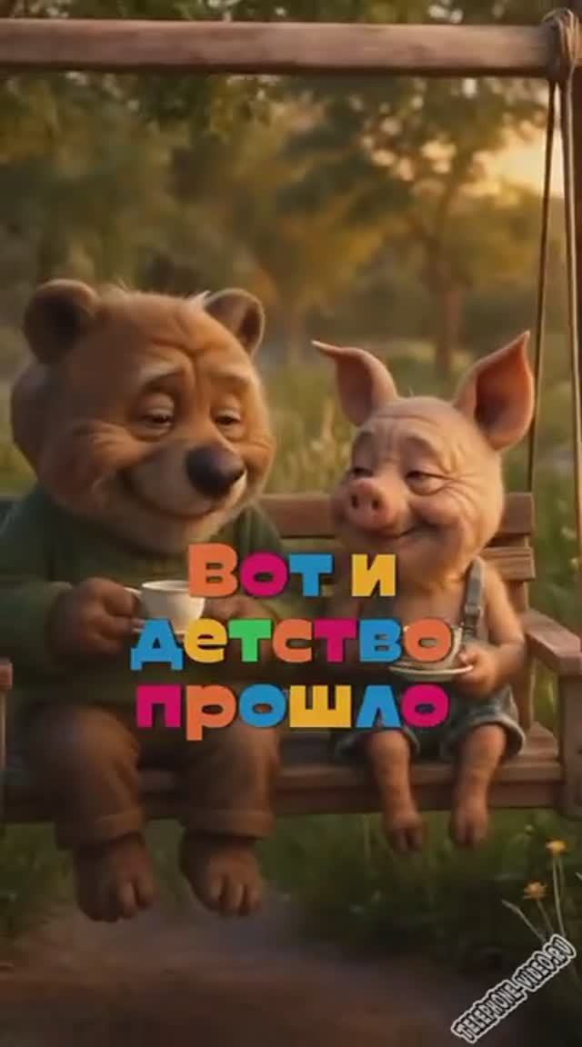 Друзья из детства 🥹 Часть 2 ✅