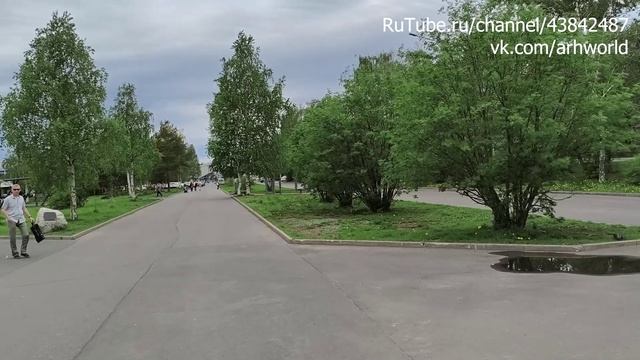 Набережная в Архангельске 22 мая 2026 — прогулка у Северной Двины, виды города, весеннее настроение!