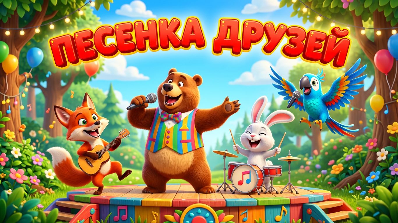 песенка друзей