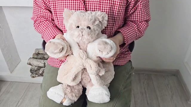 Мягкая игрушка МЕДВЕДЬ ПАН ЯНАЧЕК в банном халате, 40 см, 0114WAA11-0012-2