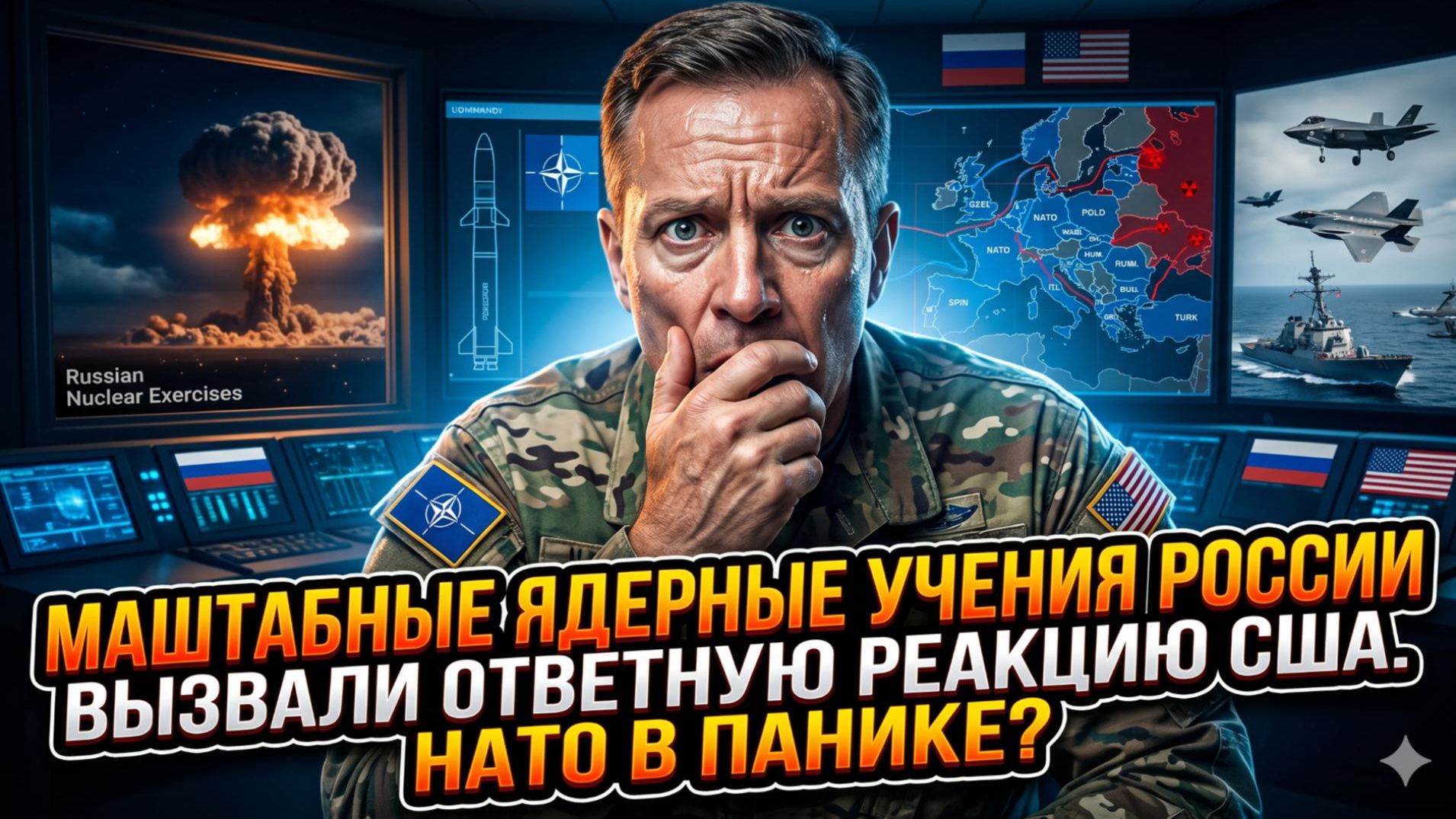 ⚠️ НАТО в шоке: ядерные учения России заставили США срочно реагировать